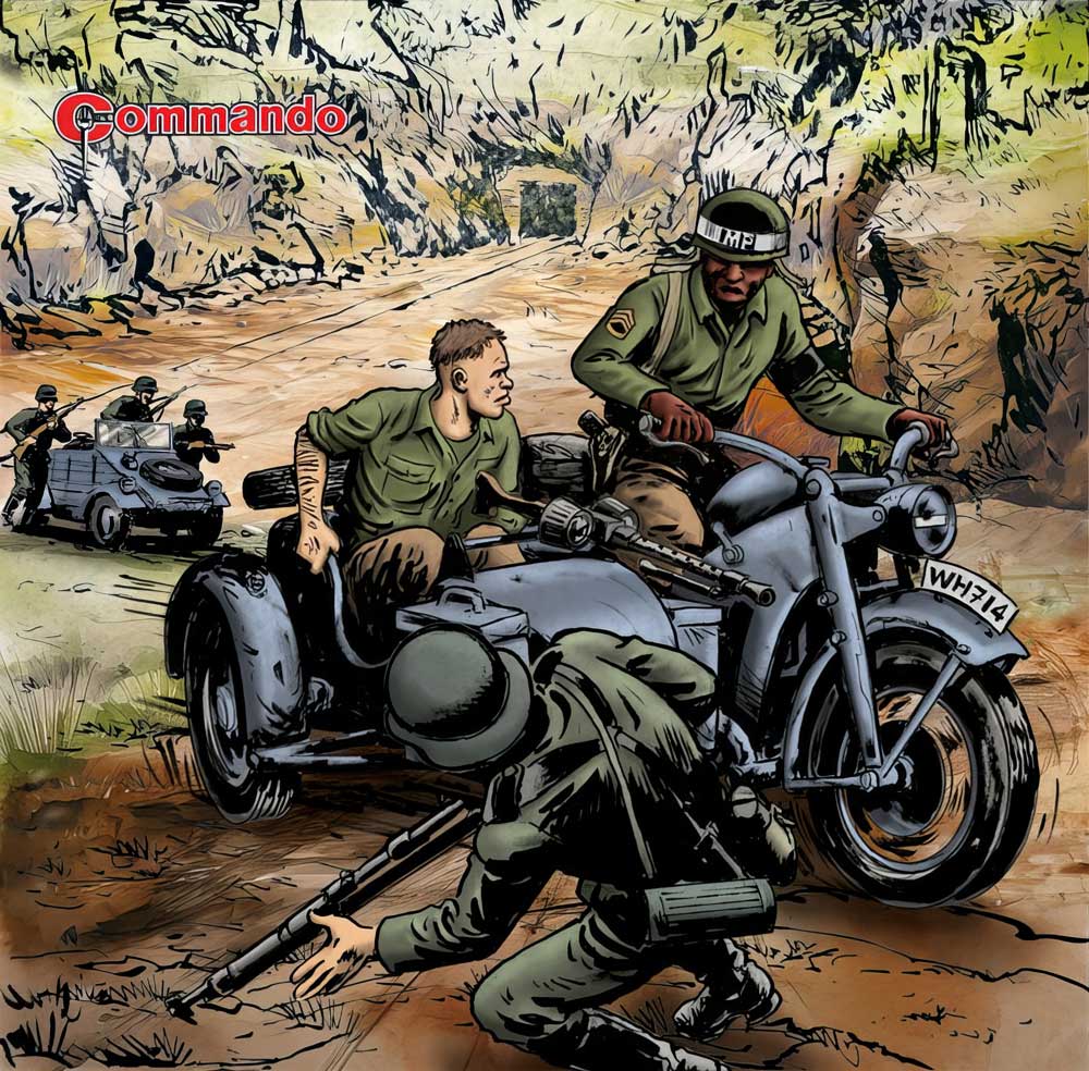 Warlord’s Sergeant Rayker rounds up the action in new Commando comics ...