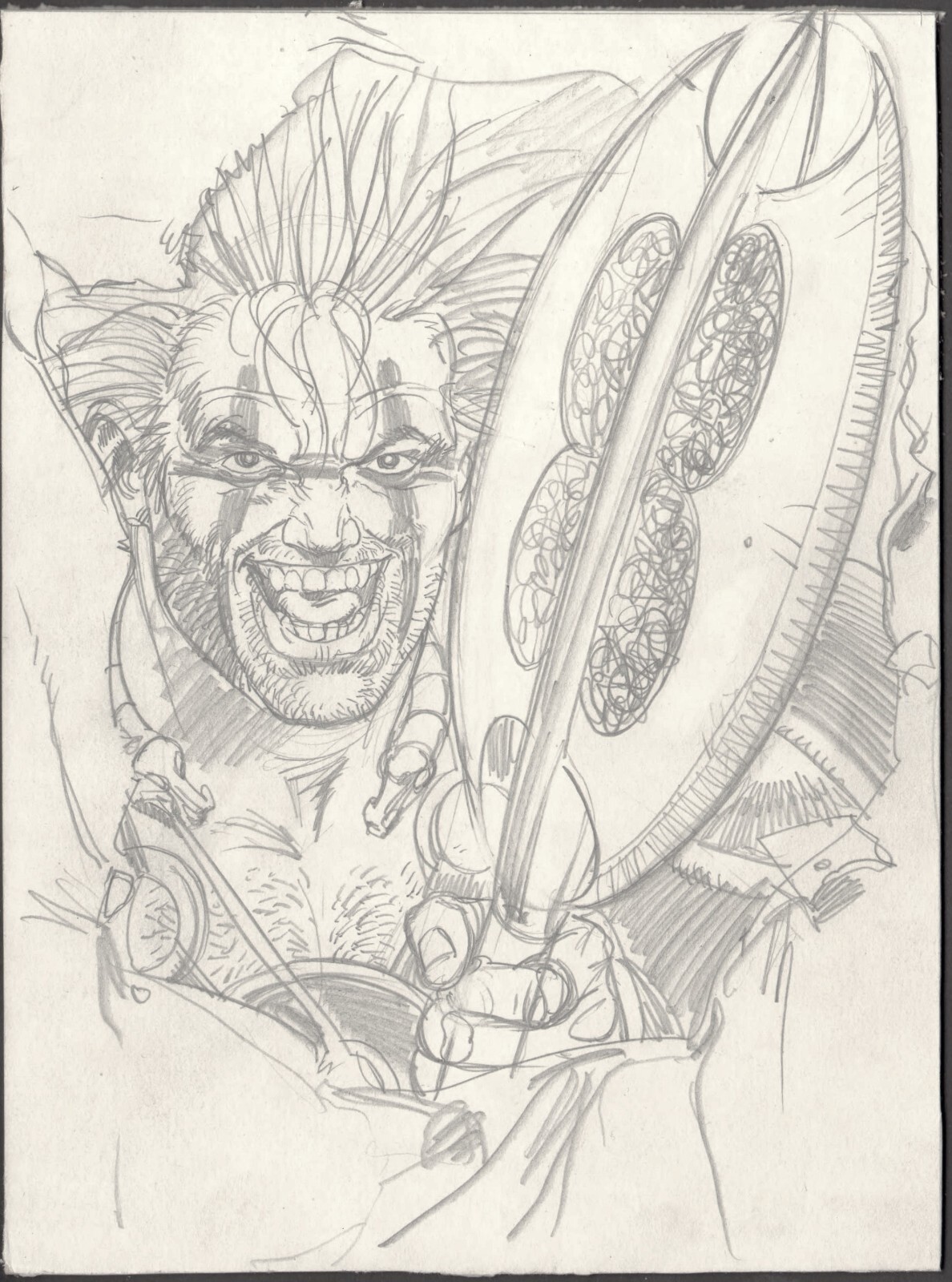 Kiss My Axe! Glenn Fabry Slaine prelims up for sale – downthetubes.net