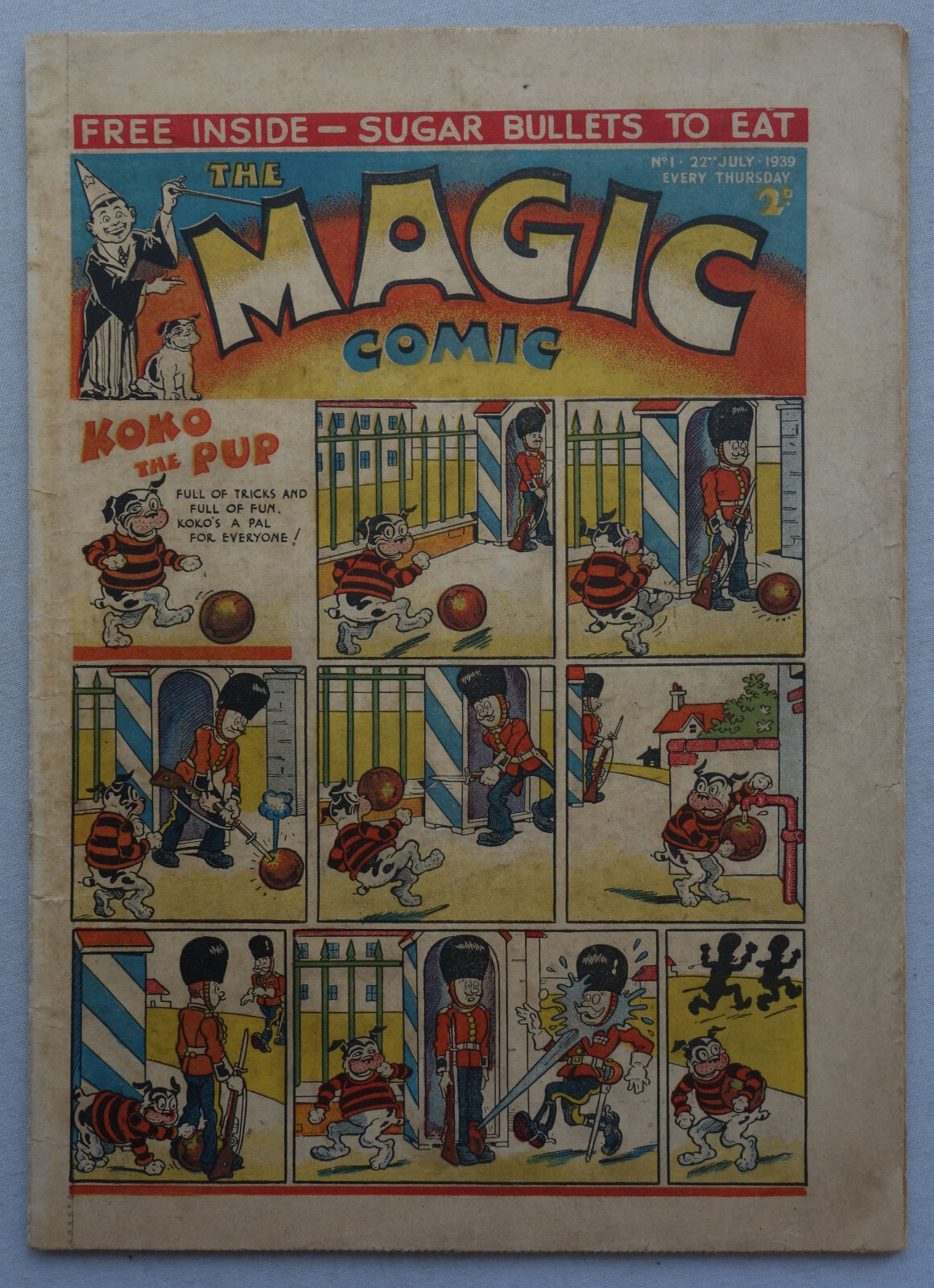 A look inside the first issue of Magic, short-lived companion to Beano ...