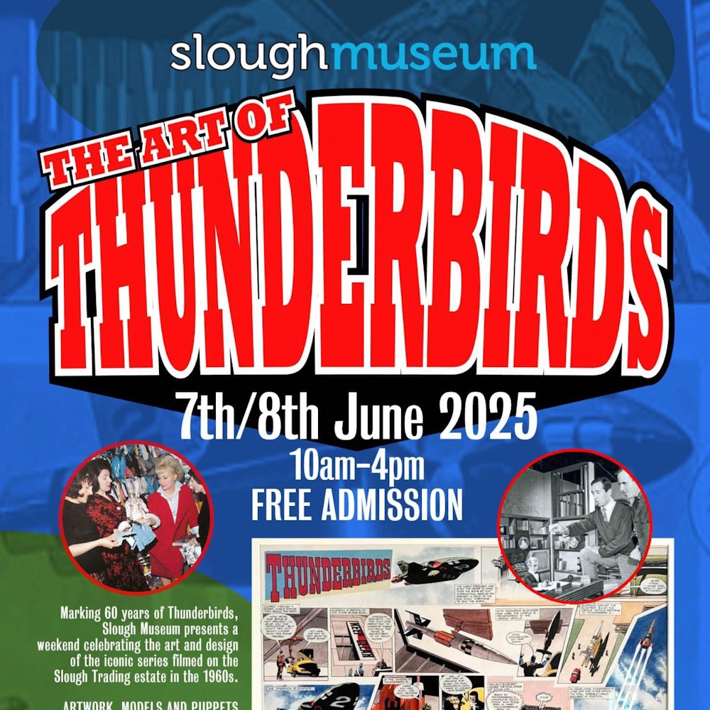 Slough Museum hosts two-day “Art of Thunderbirds” event – downthetubes.net