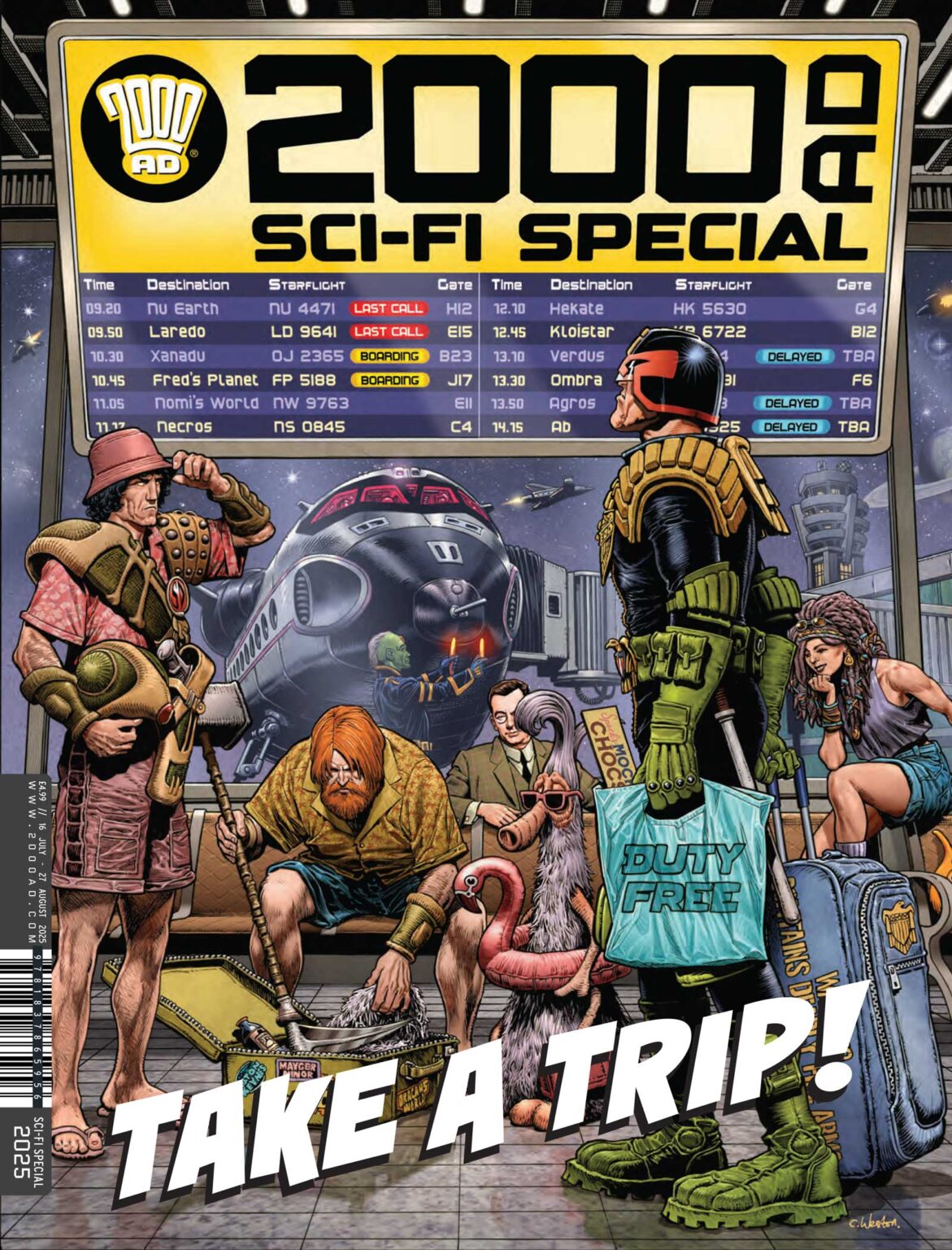 Tharg’s droids deliver triple the thrillpower, new 2000AD Special ...