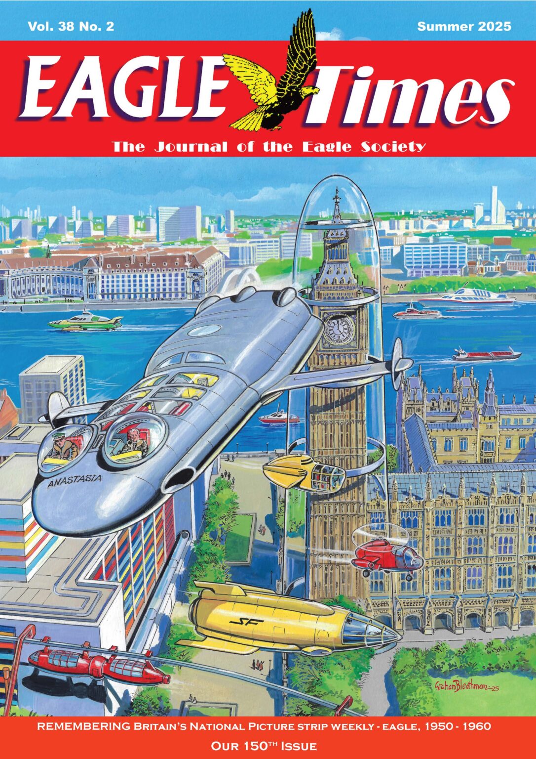 New Eagle Times 150th issue features stunning cover by Graham Bleathman ...