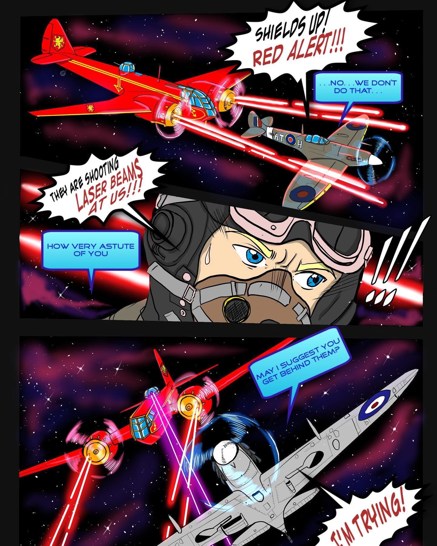 Atholl Buchan’s “Spitfire vs Aliens” set to soar at last ...