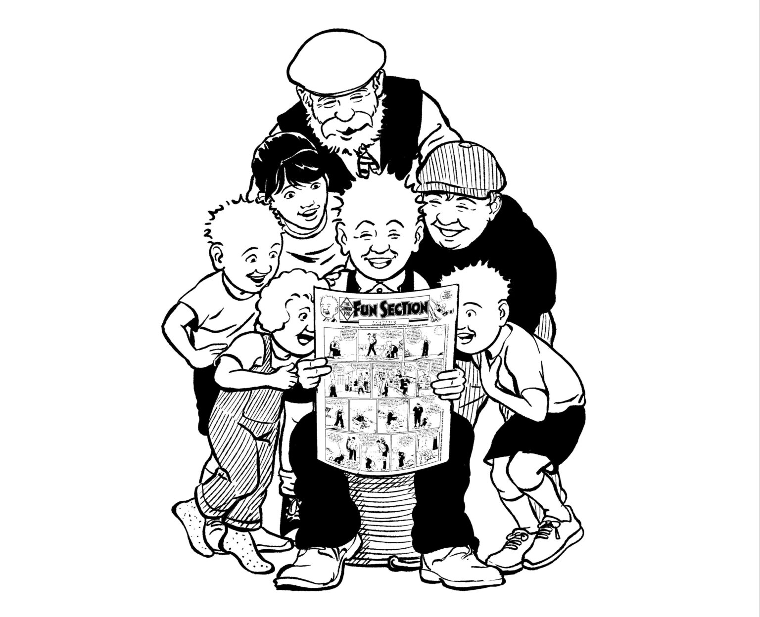 Sunday Post trumpets “Braw New Fun Section”, puts Broons, Oor Wullie ...