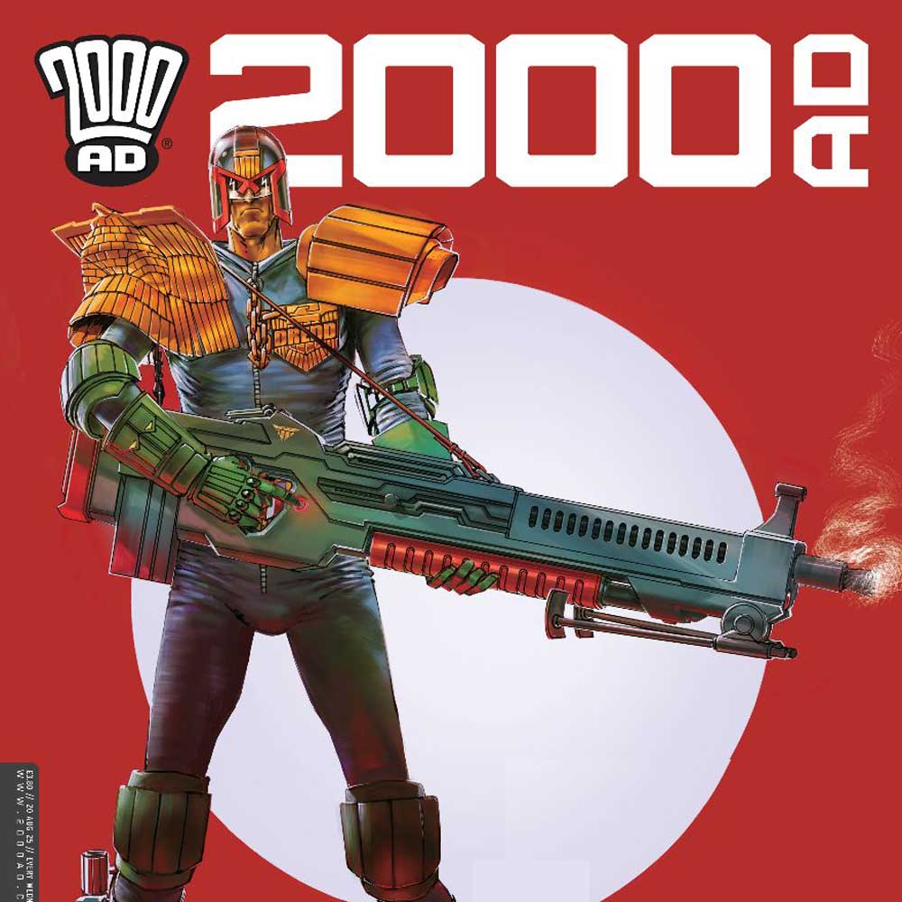 Double the action, double the thrills! New 2000AD, Judge Dredd Megazine ...