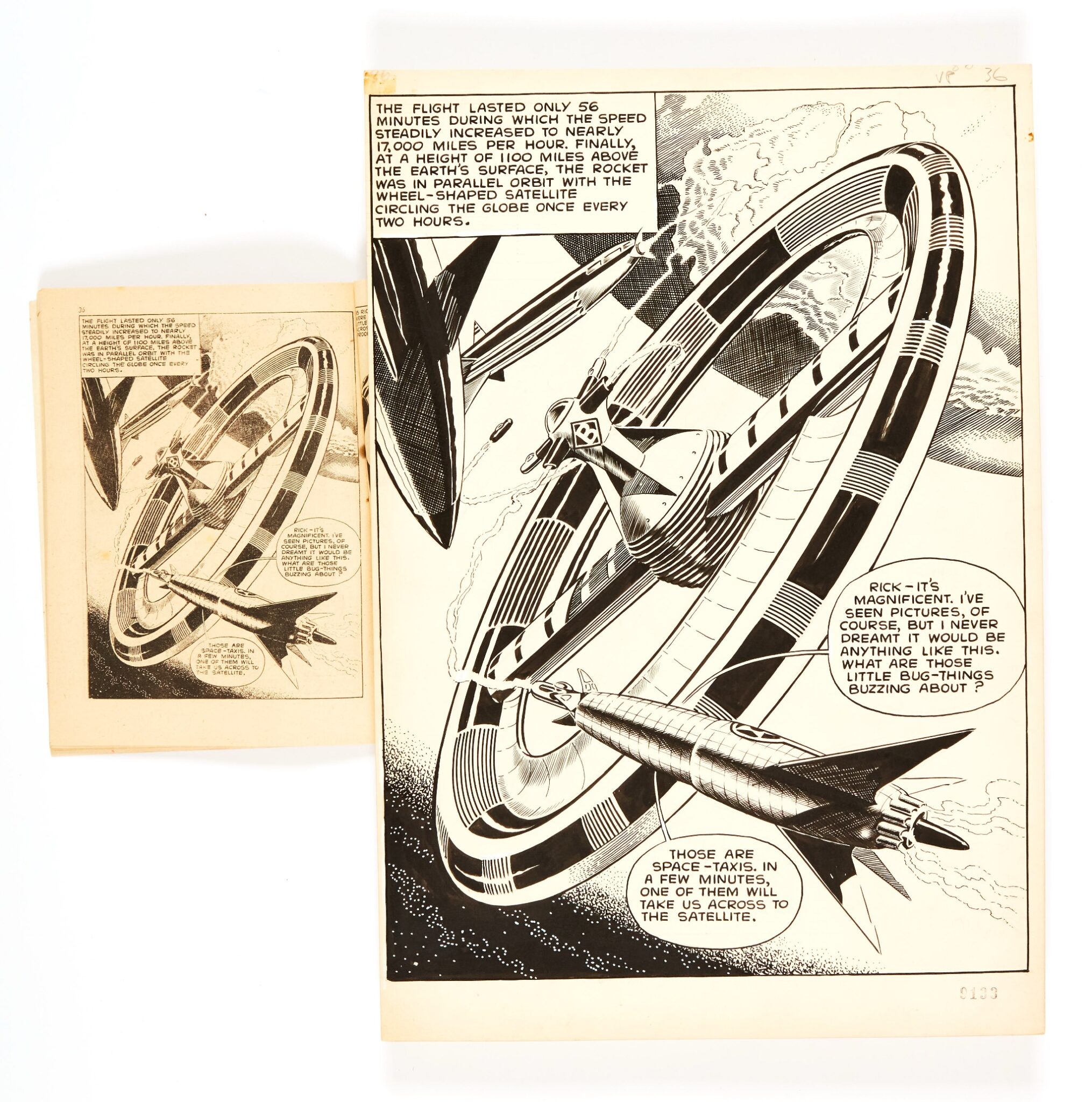 Latest Compal comic action offers Frank Bellamy “Thunderbirds”, John ...