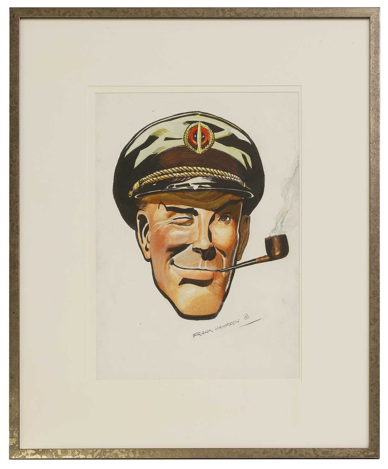 Three original “Dan Dare” portraits by Frank Hampson head to auction ...