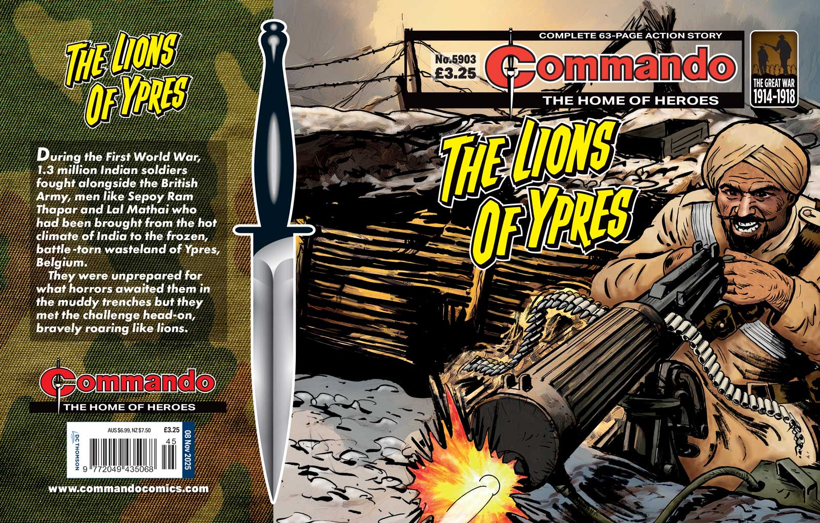 UK Comics Laureate Bobby Joseph pens his first Commando – downthetubes.net