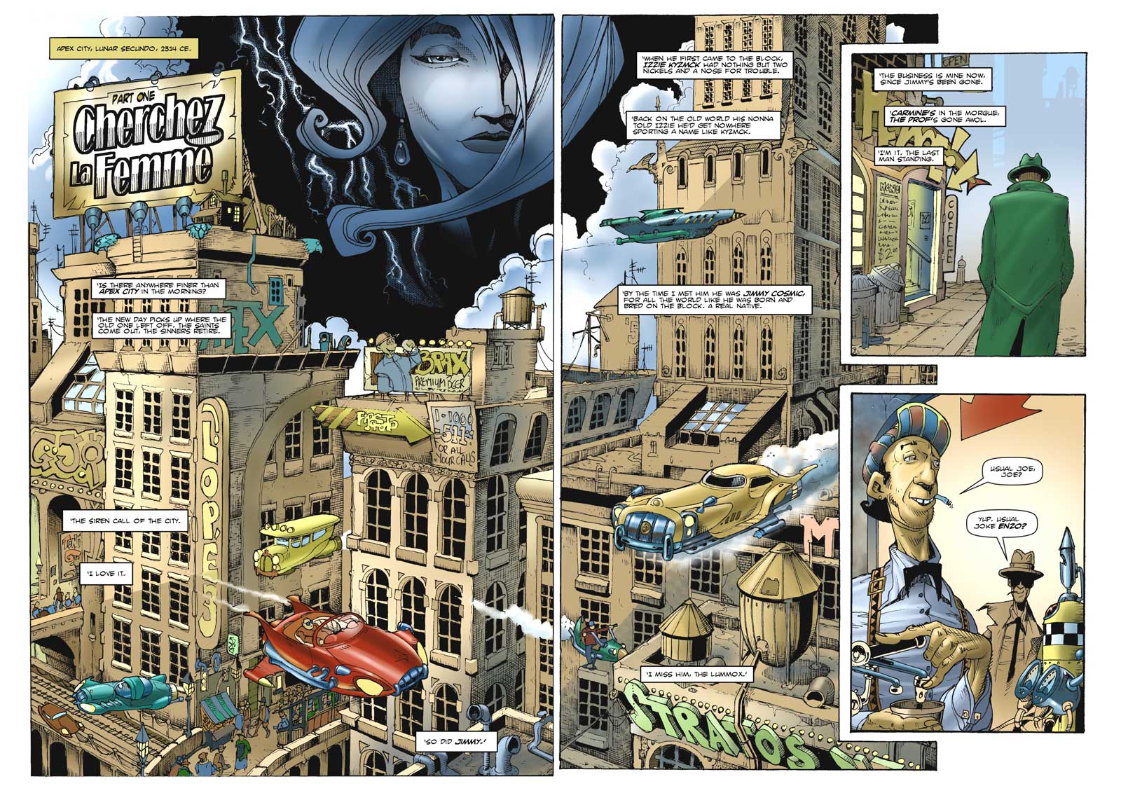 New issue of Simon Jacob’s Cosmic Detective Agency launching at Thought Bubble – downthetubes.net