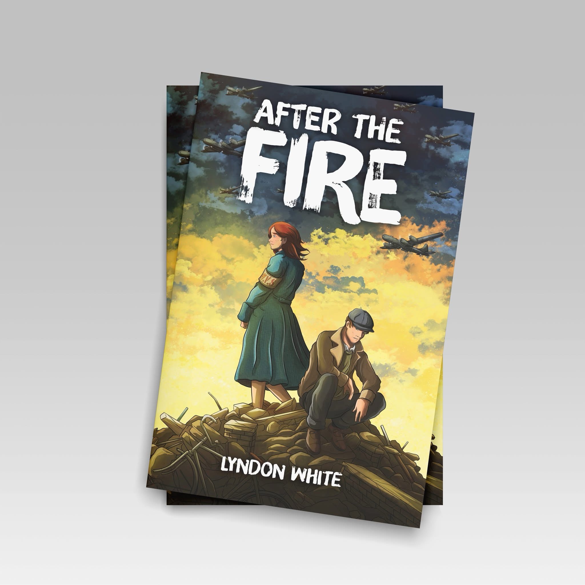 Lyndon White’s “After the Fire” comic offers a coming of age story set ...