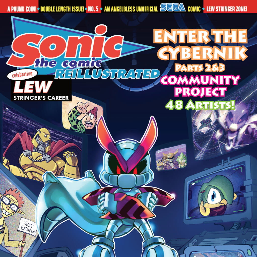 Sonic the Comic: Reillustrated – fan project continues – downthetubes.net