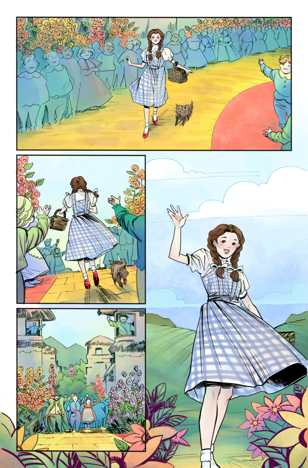 Crowdfunding Spotlight: Soo Lee’s Wonderful Wizard of Oz Graphic Novel ...