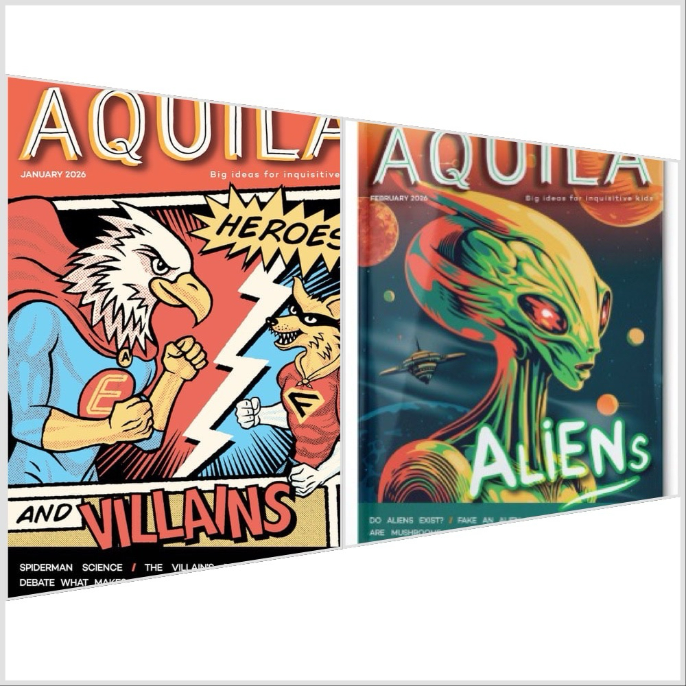AQUILA Magazine kicks off 2026 with “Heroes & Villains”, “Aliens ...