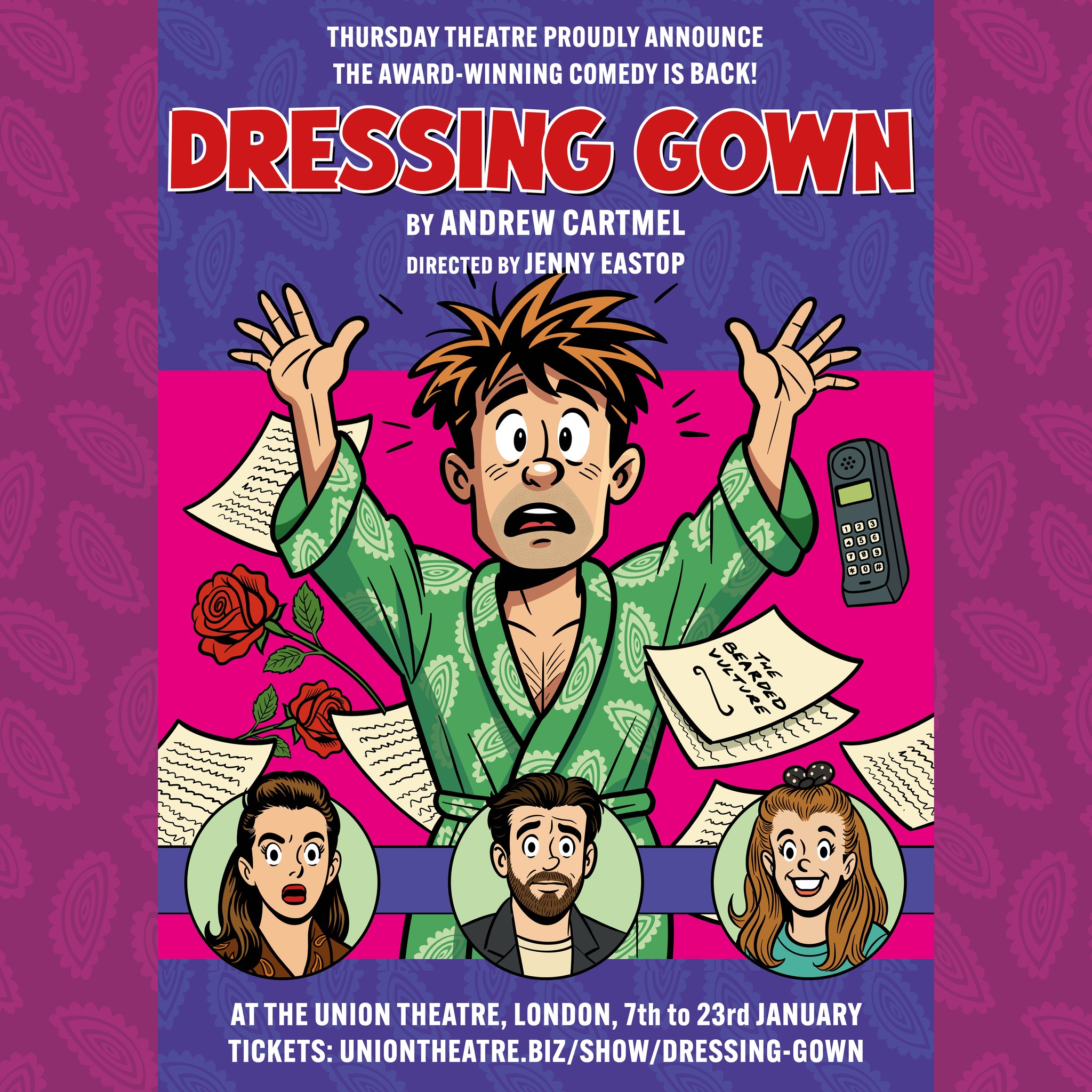 Andrew Cartmel’s “Dressing Gown” stage play – downthetubes.net