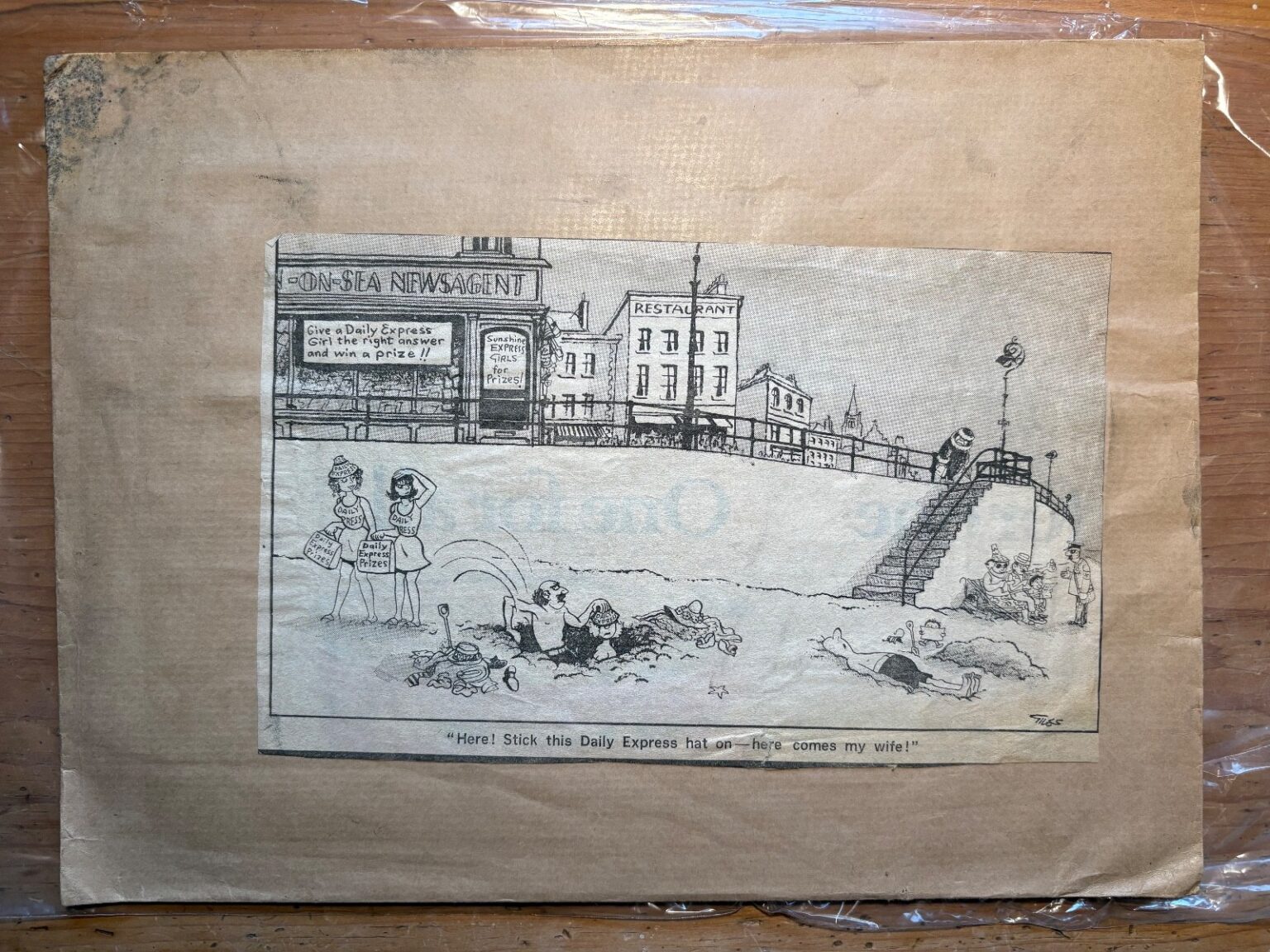 Giles summer cartoon print rarity offered on eBay – downthetubes.net