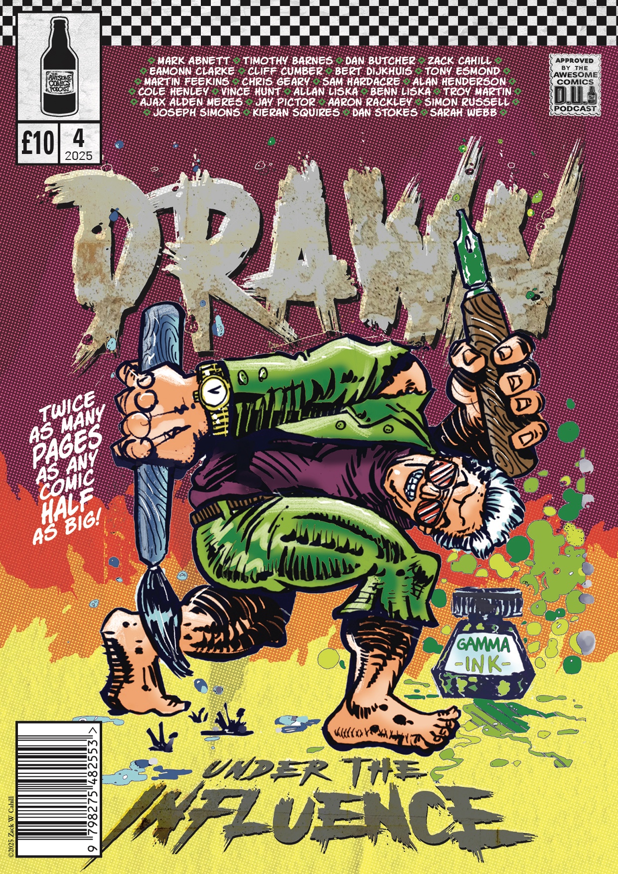Latest Drawn Under The Influence anthology offers new strips from the ...