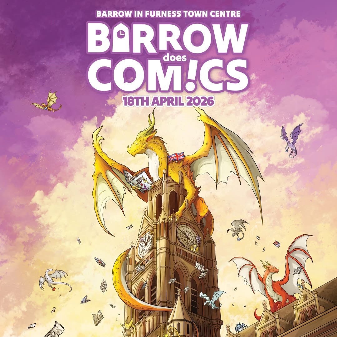 Lyndon White’s Barrow Does Comics poster revealed for new event in ...