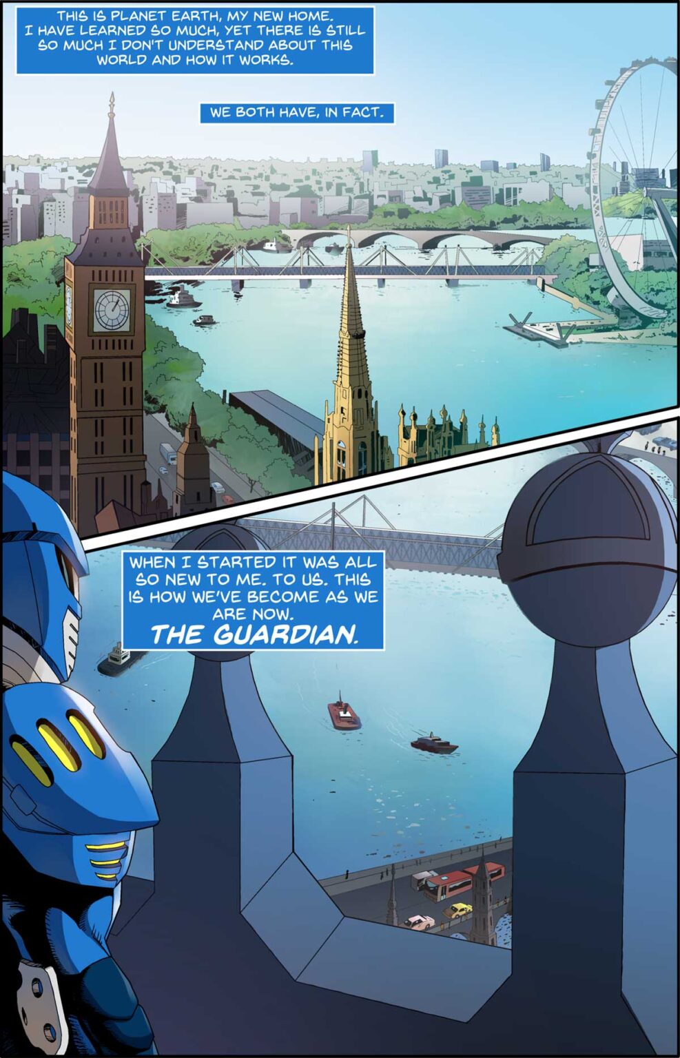 Bring on the Guardian! Indie British creator Tom Carter debuts in ...