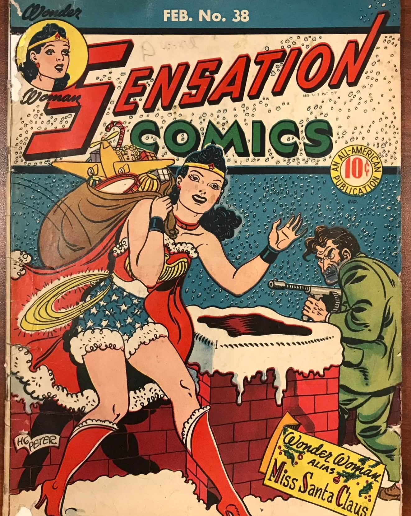 A Blast From The Past: How a wartime issue of Sensation Comics offered ...
