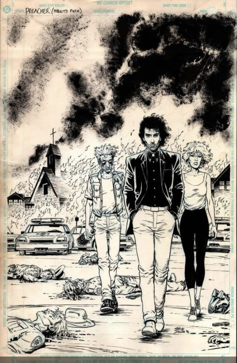 Steve Dillon Exhibition returns to Northampton’s Panel Gallery ...