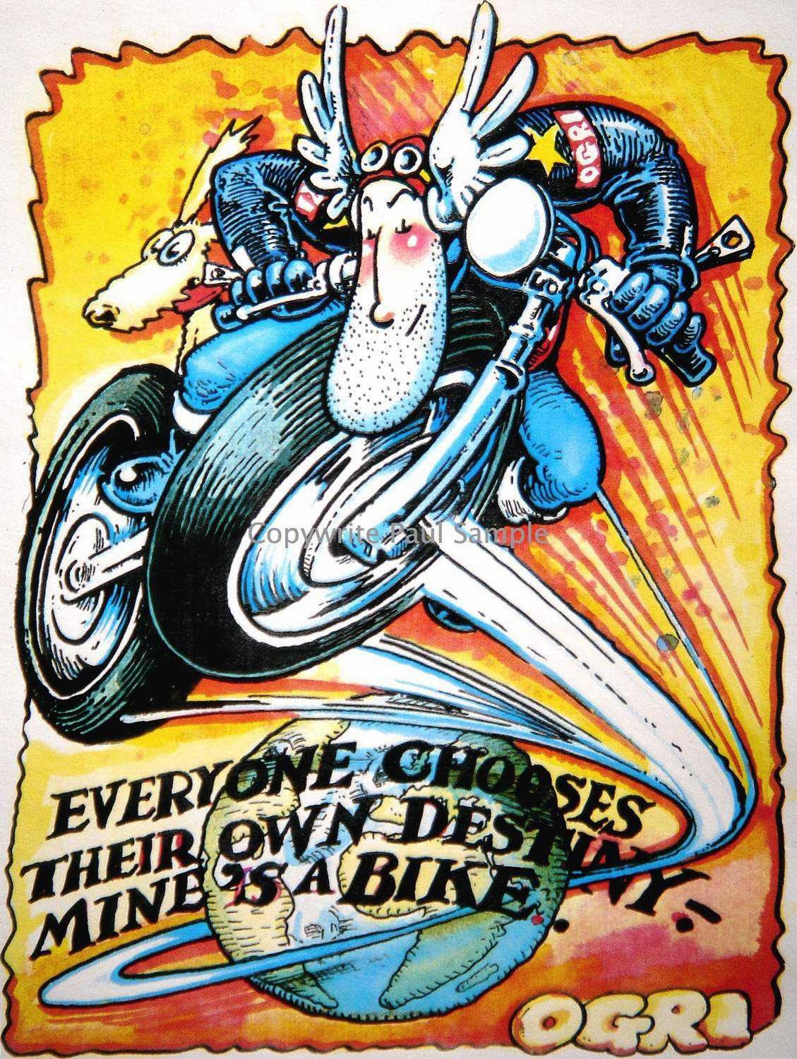 In Memoriam: Cartoonist Paul Sample, creator of Ogri – downthetubes.net