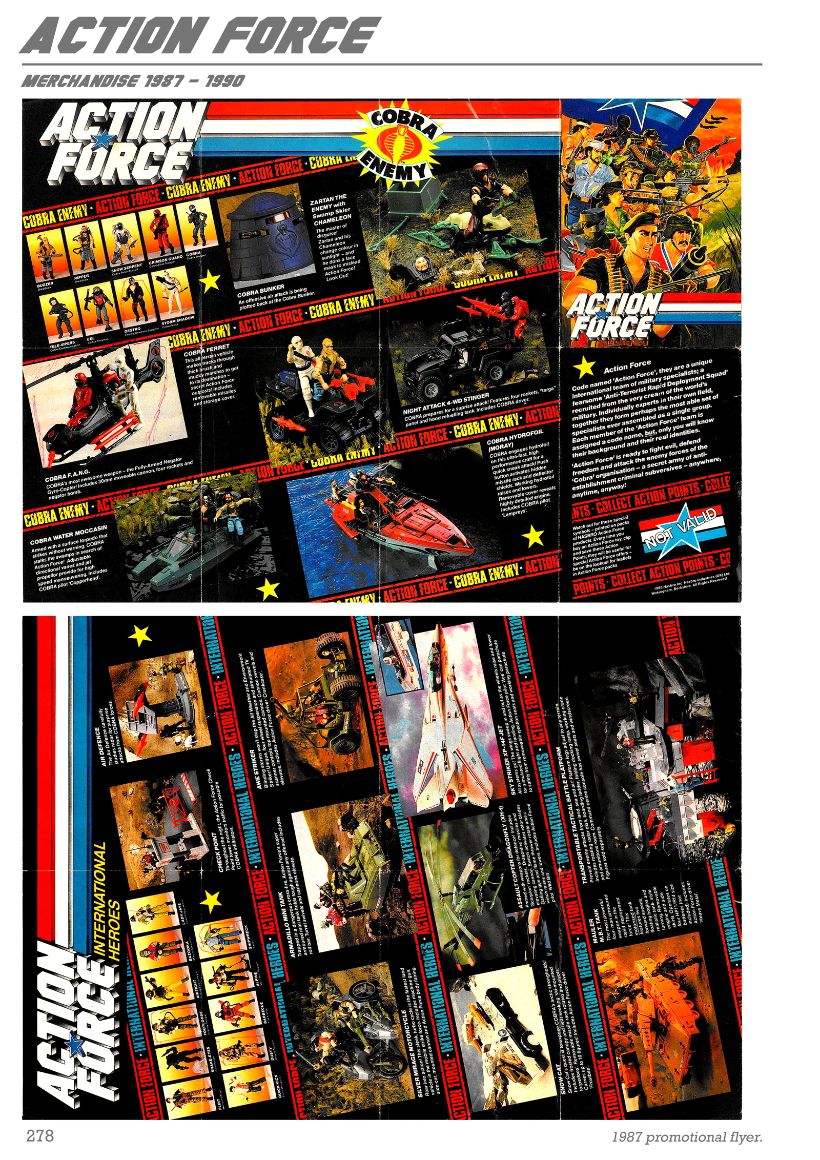 Crowdfunder Exclusive: New Anniversary Action Force Guide Books Sneak ...