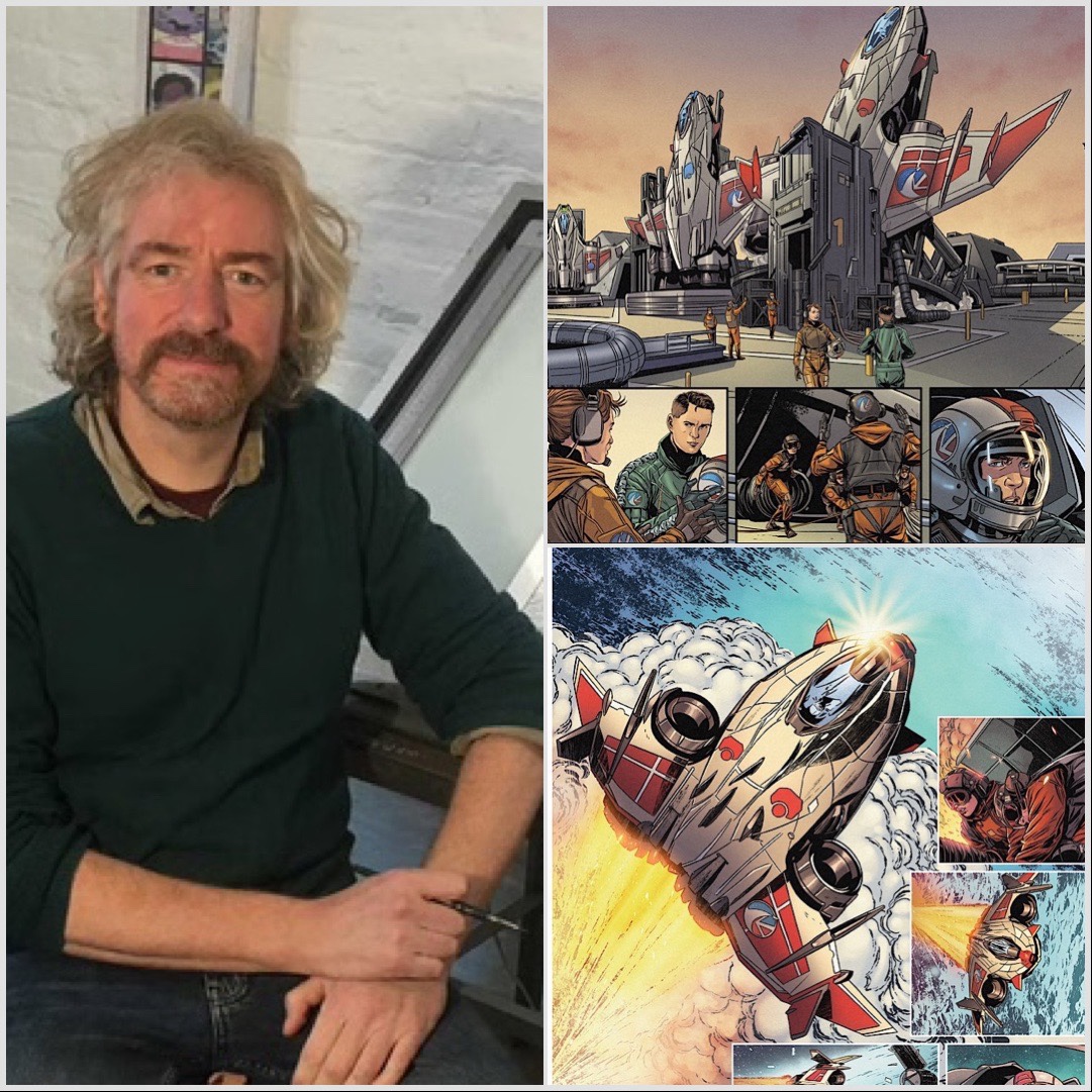 Chris Weston signs aboard B7 Comics “Dan Dare: First Contact” project ...