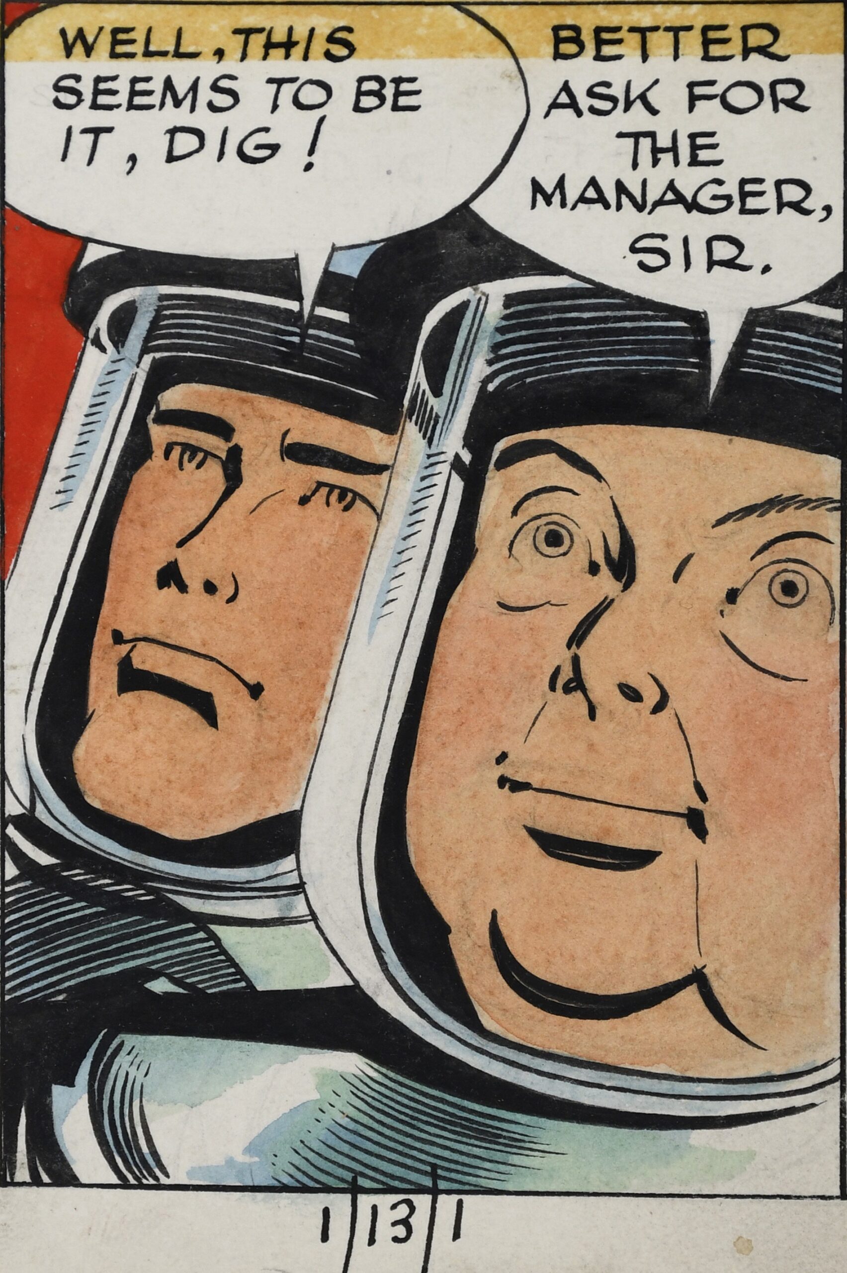 Early Dan Dare original art going under the hammer in British Art and ...