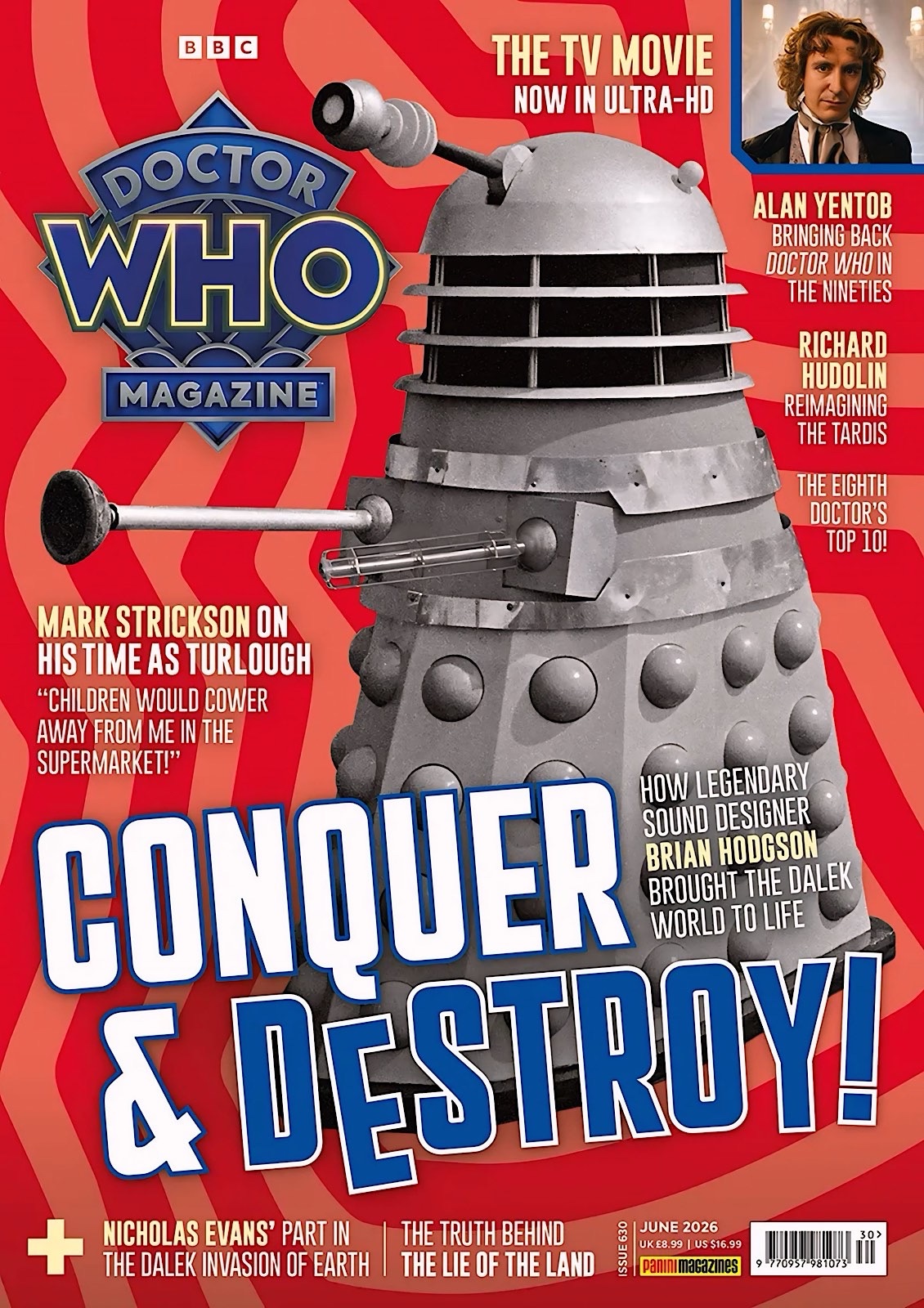 Daleks Dominate Doctor Who Magazine Issue 630 This Week