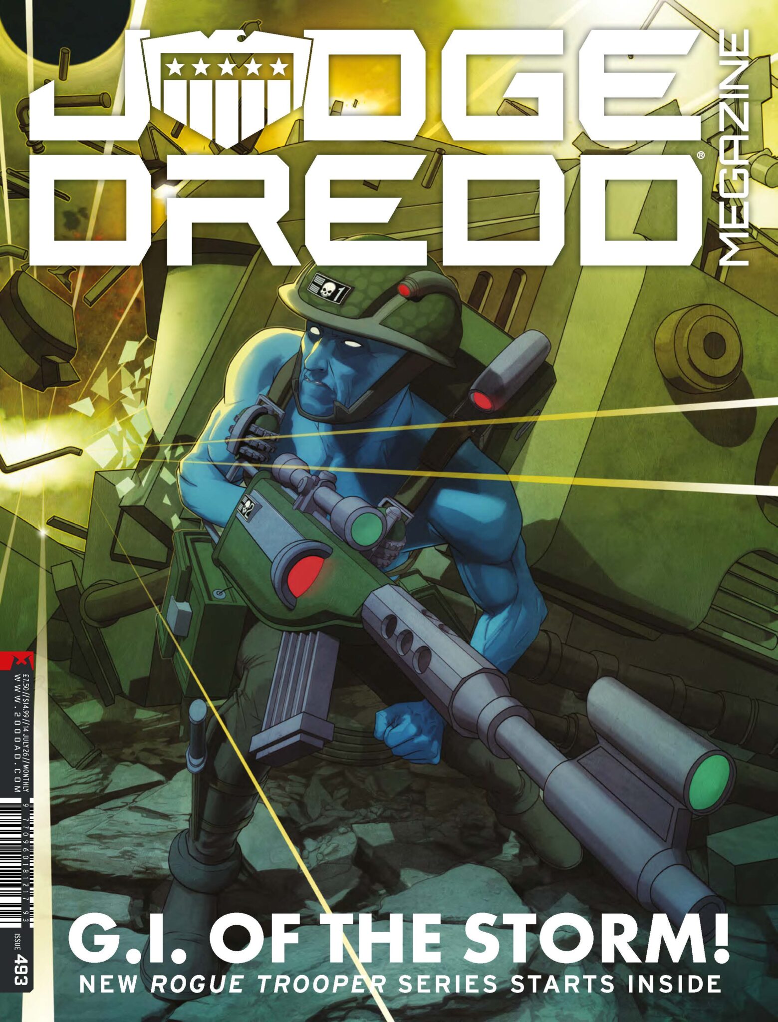 Explore 2000AD Prog 2487: Judge Dredd & More Thrills Await